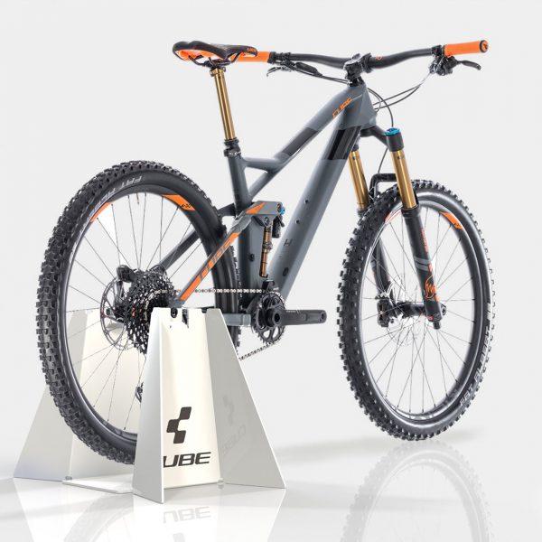 Branded Retail Bike Stand | Bespoke Displays | Luminati