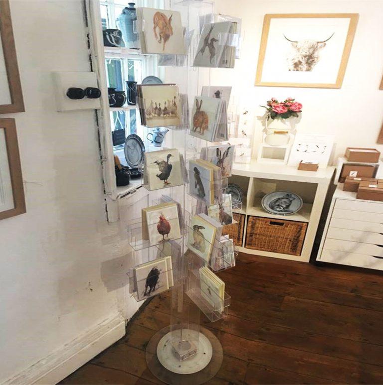 Acrylic Card Spinner | Rotating Display Stand | Luminati