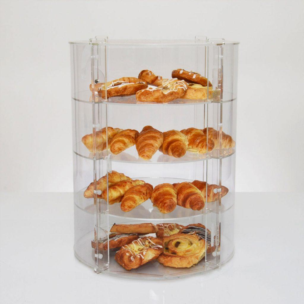 Circular Acrylic Display Case | Food & Cakes Display