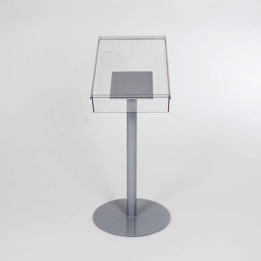 Newspaper & Magazine Tray | Outdoor Literature Stand | Luminati