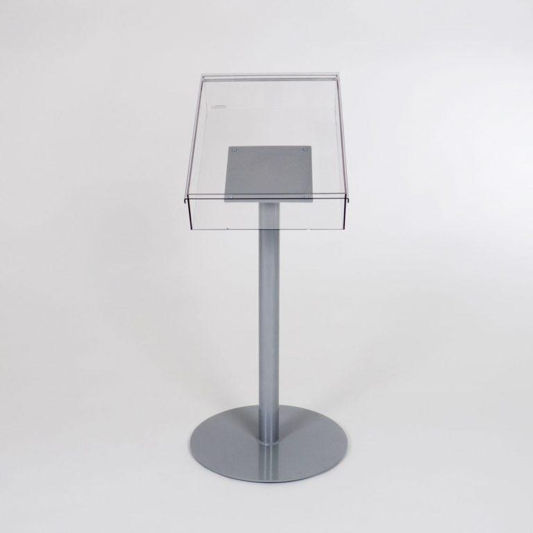 Newspaper & Magazine Tray | Outdoor Literature Stand | Luminati