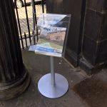 Newspaper & Magazine Tray | Outdoor Literature Stand | Luminati