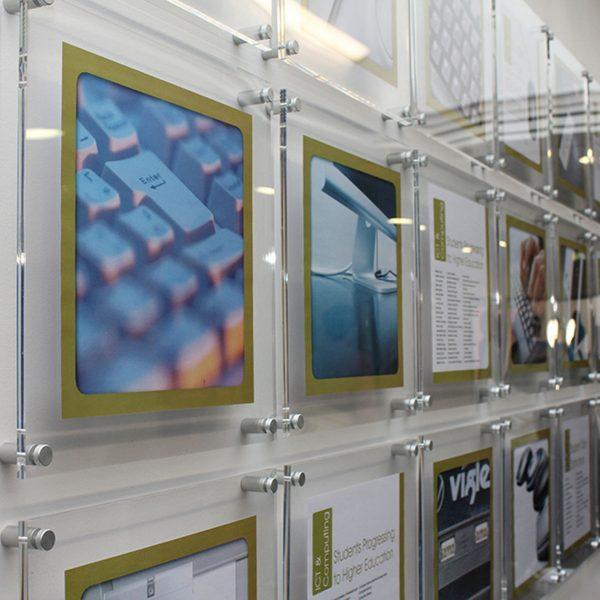 Acrylic Photo Frame Wall Mounted | Acrylic Frame | Luminati