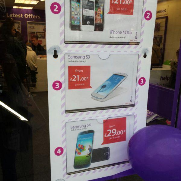 Store Window Display Pockets | Luminati