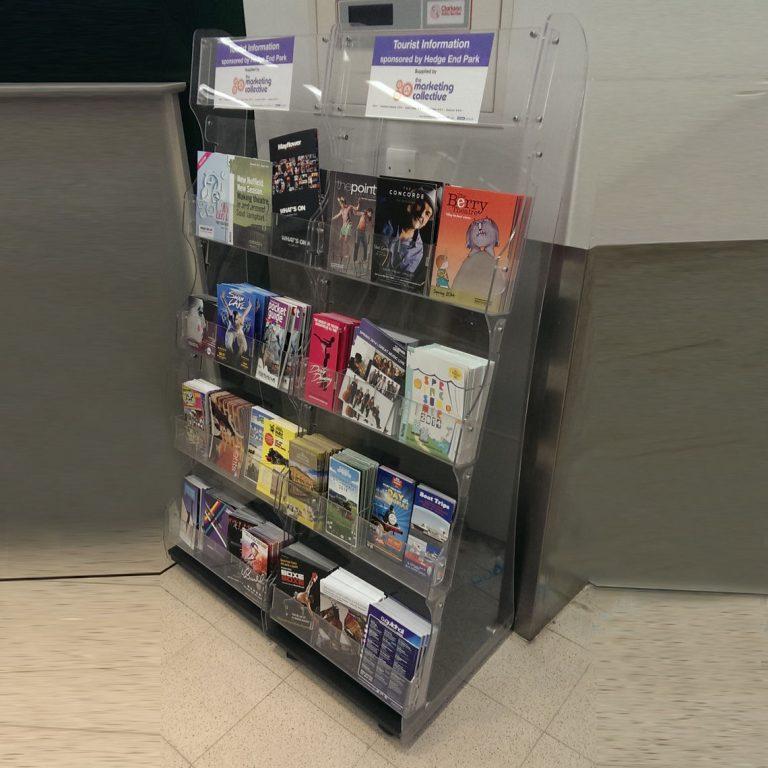 Acrylic Brochure Stands | Information Display Rack | Luminati