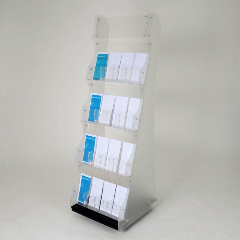 Acrylic Brochure Stands | Information Display Rack | Luminati