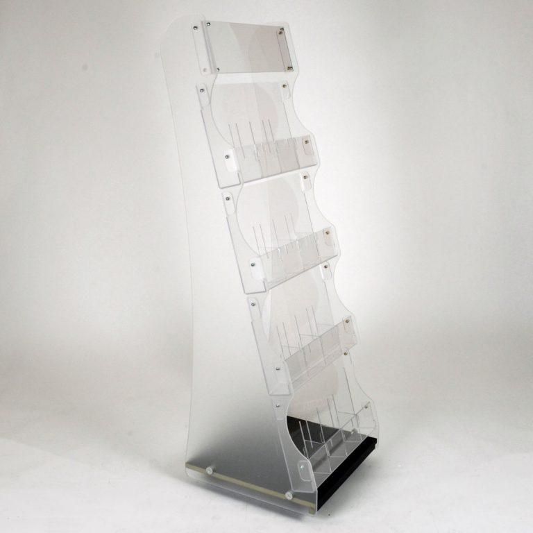 Acrylic Brochure Stands | Information Display Rack | Luminati