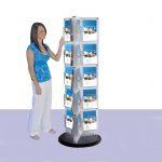 Brochure Carousel Stand | Rotating POS | Luminati