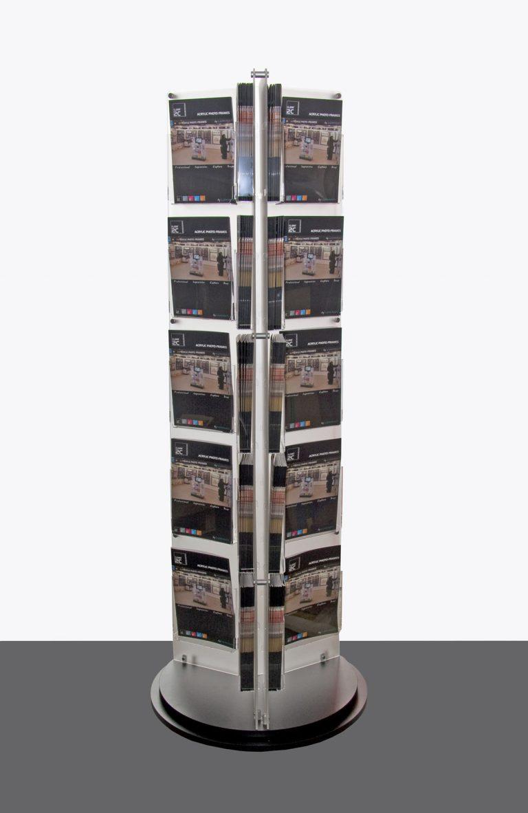 Brochure Carousel Stand | Rotating POS | Luminati