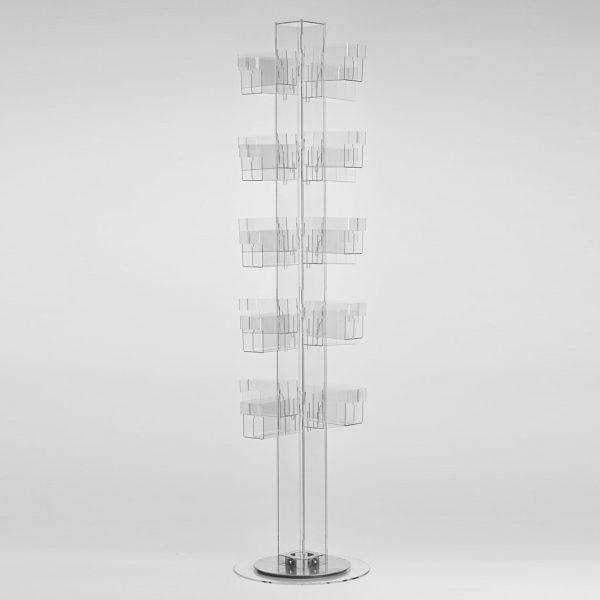 Acrylic Card Spinner | Rotating Display Stand | Luminati