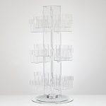 Countertop Acrylic Card Spinner | Rotating Card Displays