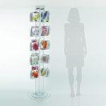 Acrylic Card Spinner | Rotating Display Stand | Luminati