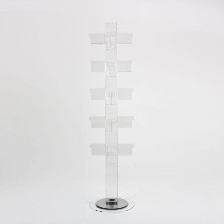 Acrylic Card Spinner | Rotating Display Stand | Luminati
