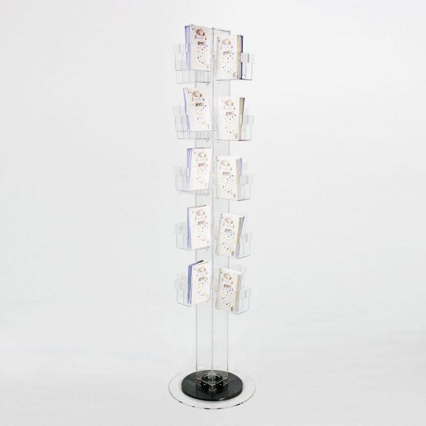 Acrylic Card Spinner | Rotating Display Stand | Luminati