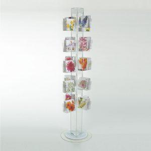 Acrylic Card Spinner | Rotating Display Stand | Luminati