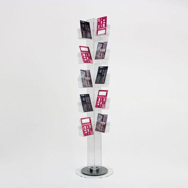 Acrylic Card Spinner | Rotating Display Stand | Luminati