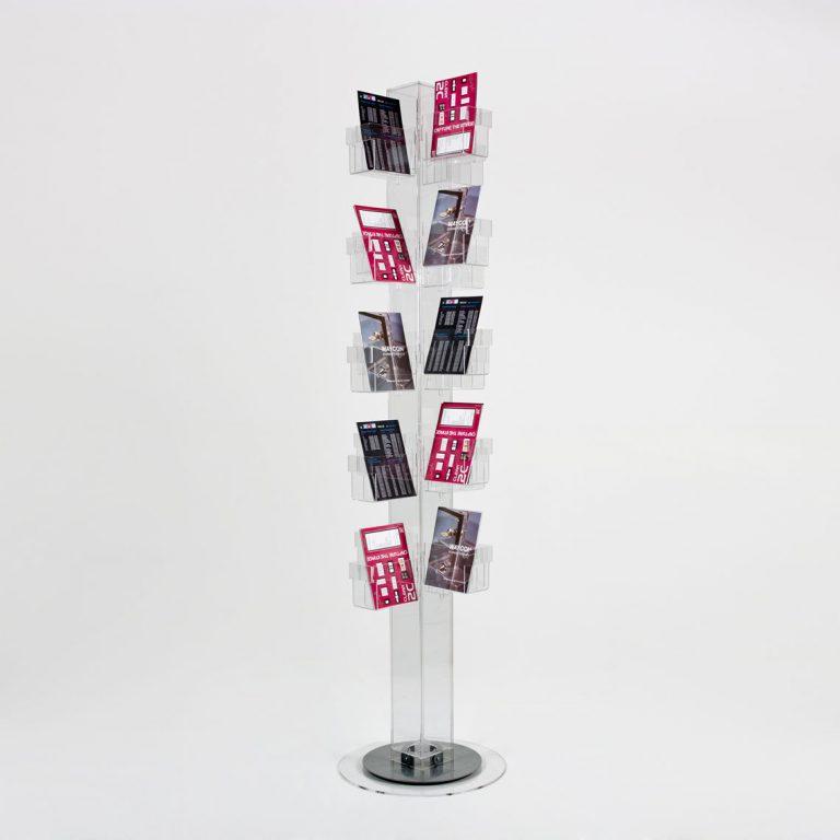 Acrylic Card Spinner | Rotating Display Stand | Luminati