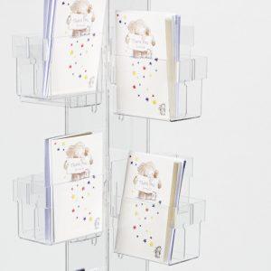 Acrylic Card Spinner | Rotating Display Stand | Luminati