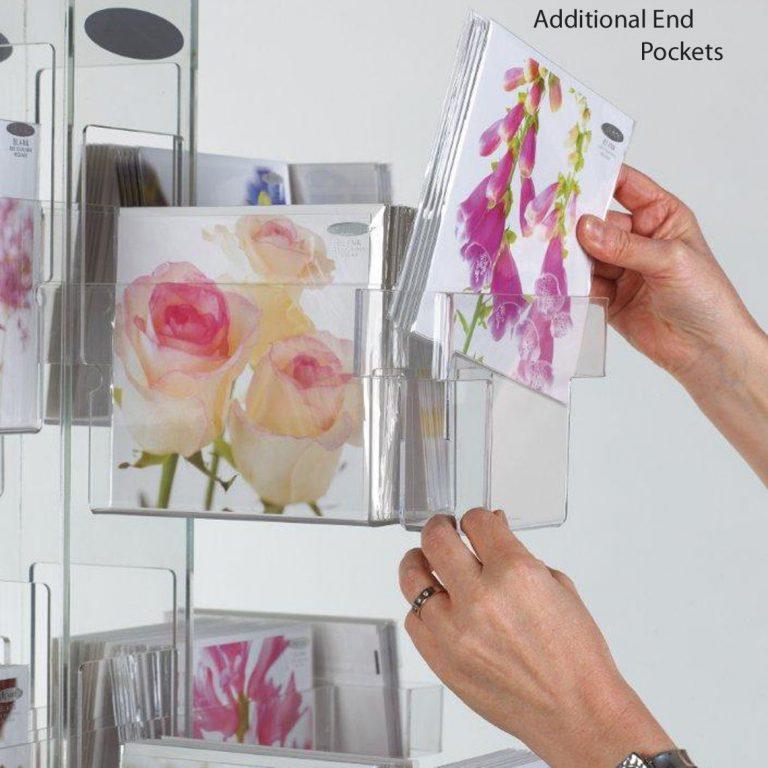 Acrylic Card Spinner | Rotating Display Stand | Luminati