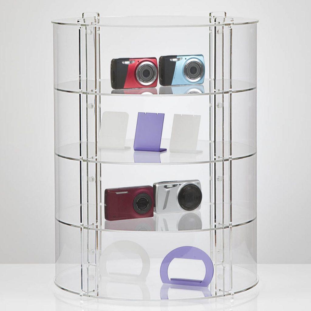 Circular Acrylic Display Case | Food & Cakes Display