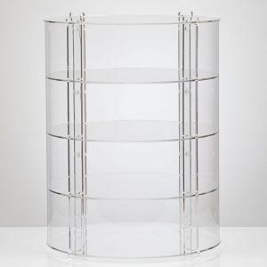 Circular Acrylic Display Case | Food & Cakes Display