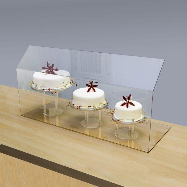Acrylic Food Display Cabinet | Pastries & Food Items | Luminati