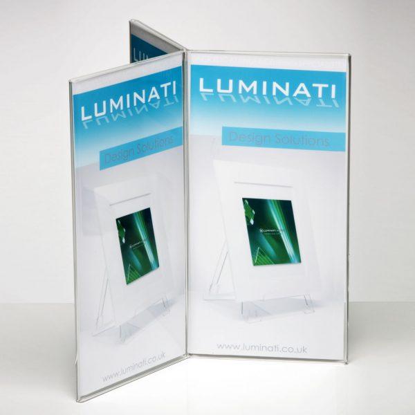 Table Talker | Menu & Information 6 Face Display | Luminati