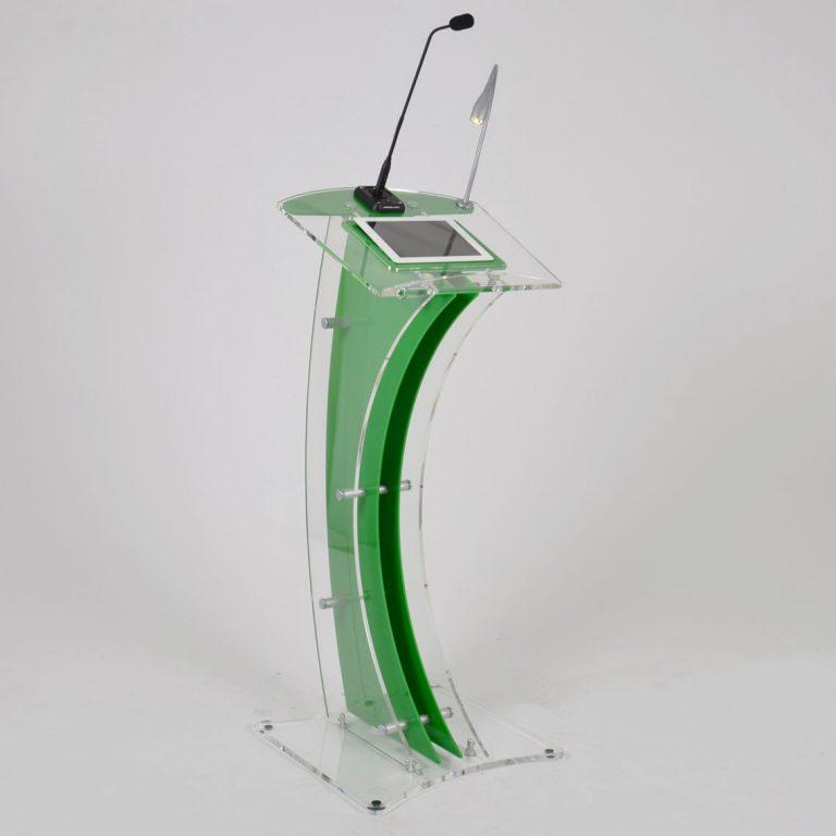 Custom Lecterns with Microphone | Luminati