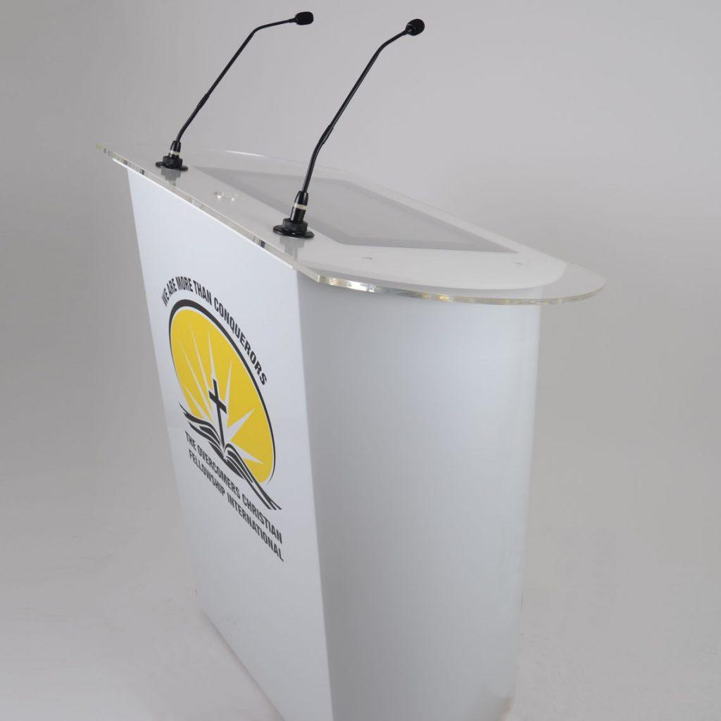 Custom Lecterns with Digital Display | Luminati