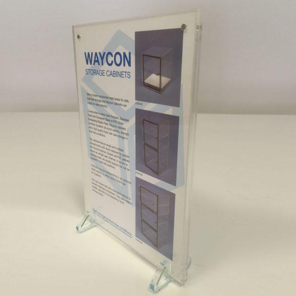 Double Sided POS Acrylic Frames | From £7.65 | Luminati