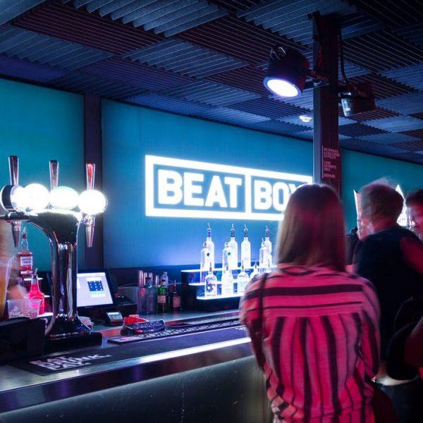 Tiered LED Illuminated Back Bar Display | LED bottle Display