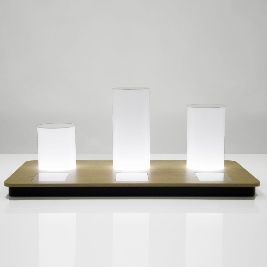 Illuminated Plinth | Product Feature Display Unit | Luminati