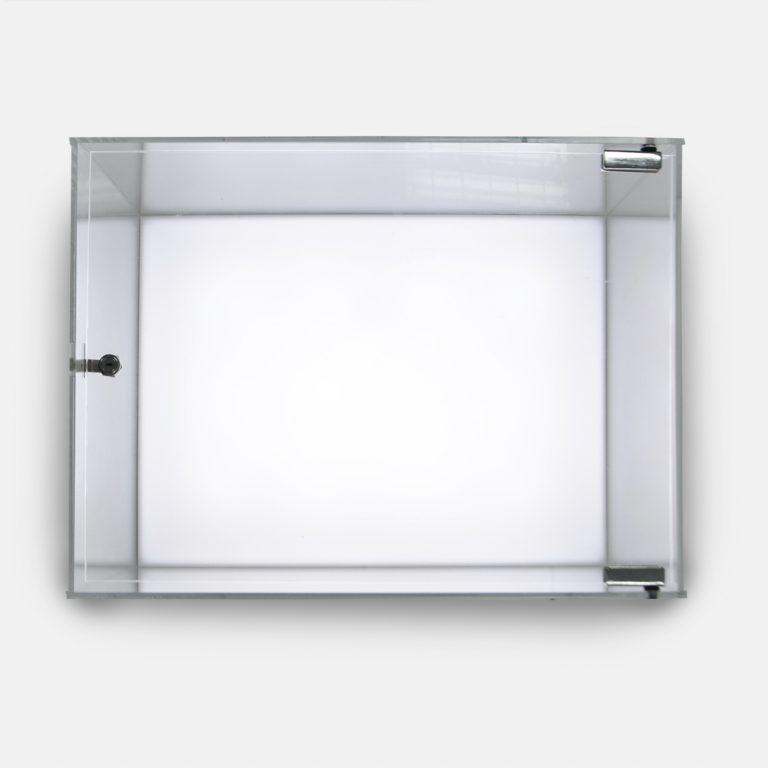 Wall Mounted Display Case with Illumination