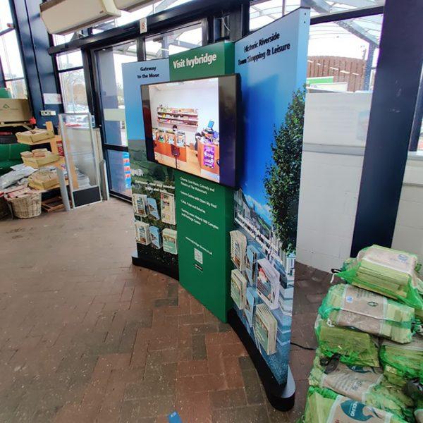 Information Display Point | Digital Screen & Information Holder