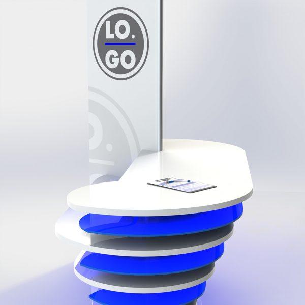 Illuminated Reception Desk | Luminati