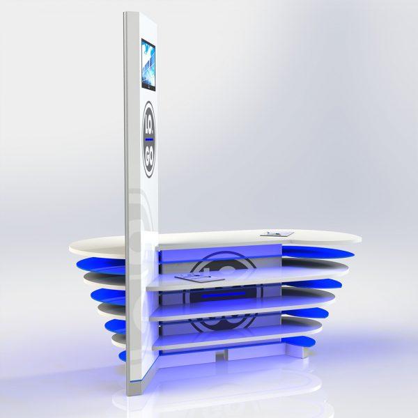 Illuminated Reception Desk | Luminati