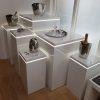 Illuminated Retail Plinths | Retail Plinths | White Product Display Plinths