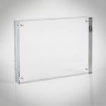 Acrylic Magnetic Photo Block Frame | Luminati