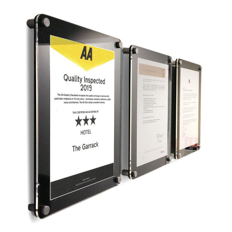 Wall Mounted Certificate & Poster Frames | Luminati