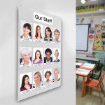 Staff Photo Display Boards | A6 & A5 Photo Pockets | From £117.13