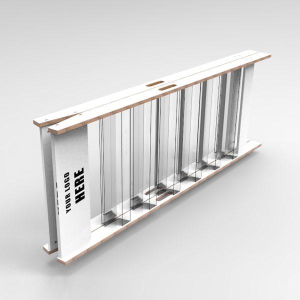 Double Sided Card Display | Wooden A Frame | Luminati