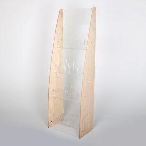 Leaflet or Card Display Rack | Literature Retail Display