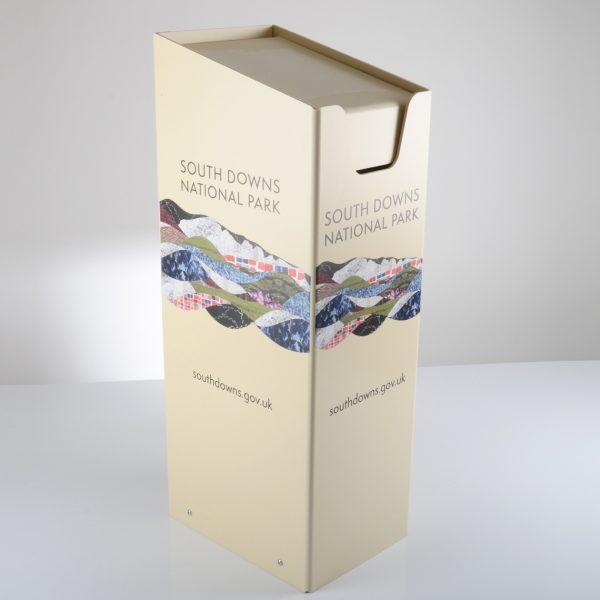 Printed Magazine & Newspaper Spring Loaded Dump Bins | A4 & A5