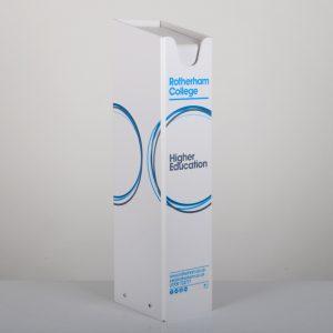 Magazine & Newspaper Dump Bin | Spring Loaded Dump Bin