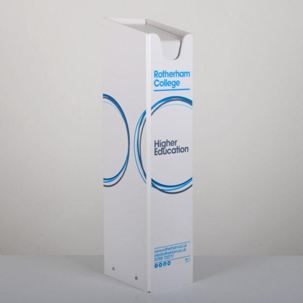 Magazine & Newspaper Dump Bin | Spring Loaded Dump Bin