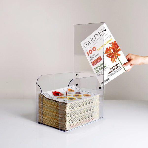 Countertop Magazine Display Dispenser | A4, A5, B4, B5 | Luminati