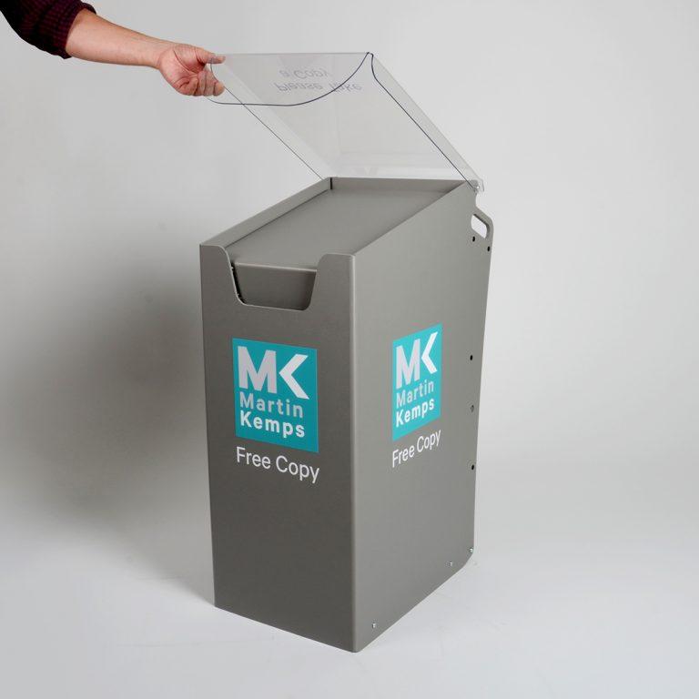 Outdoor Magazine & Tabloid Dump Bin | From £194.71| Luminati