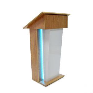 Illuminated Lectern | Wood & Acrylic | Luminati