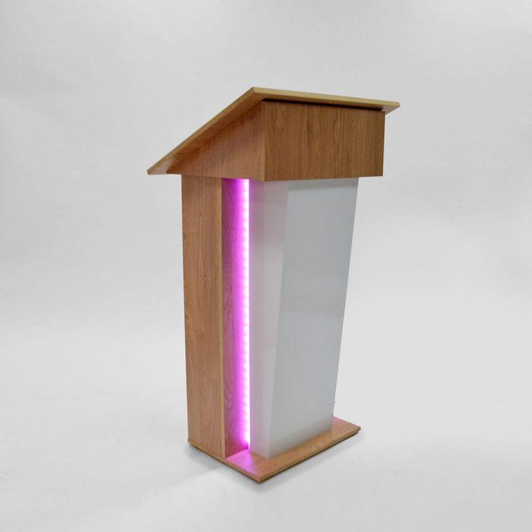 Illuminated Lectern | Wood & Acrylic | Luminati