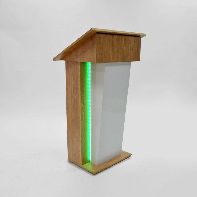 Illuminated Lectern | Wood & Acrylic | Luminati